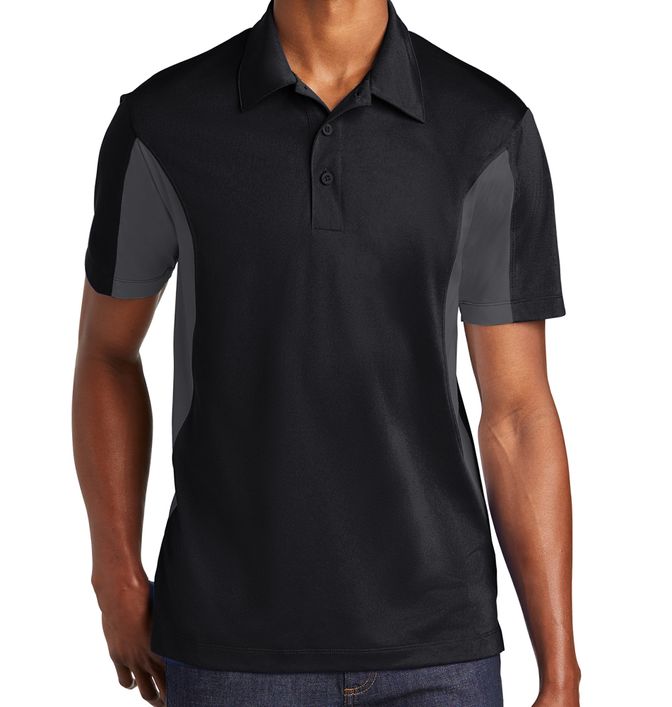 Custom Sport-Tek Tall Side Blocked Micropique Sport-Wick Polo